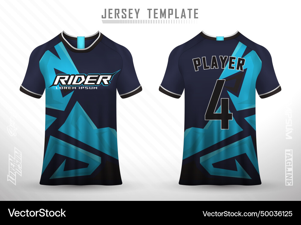 Front back t shirt design Royalty Free Vector Image