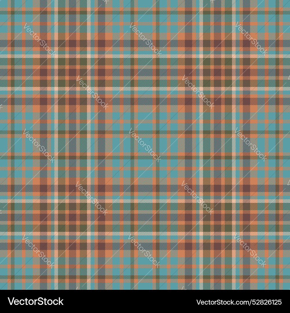 Plaid seamless pattern check fabric texture Vector Image