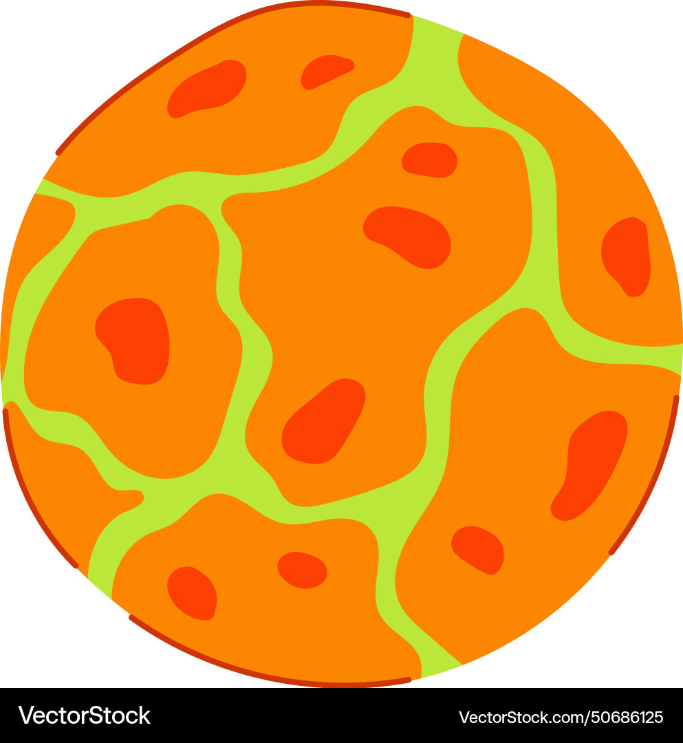 Positive stress ball cartoon Royalty Free Vector Image