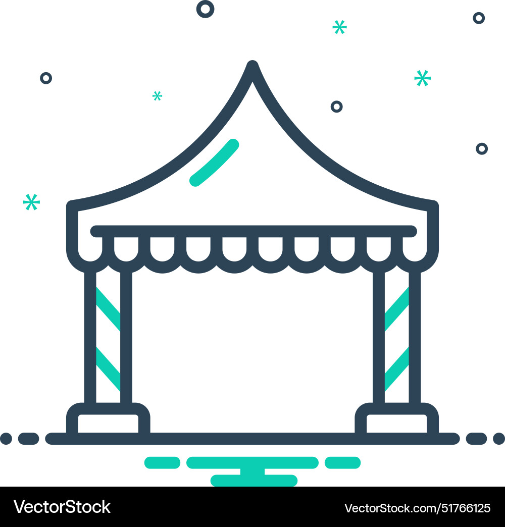Tent Royalty Free Vector Image - VectorStock