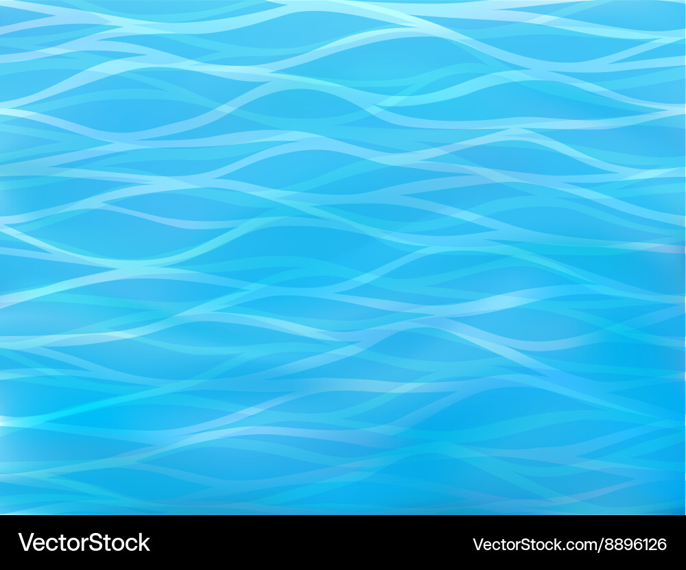 Stylized Blue Wave Background Royalty Free Vector Image