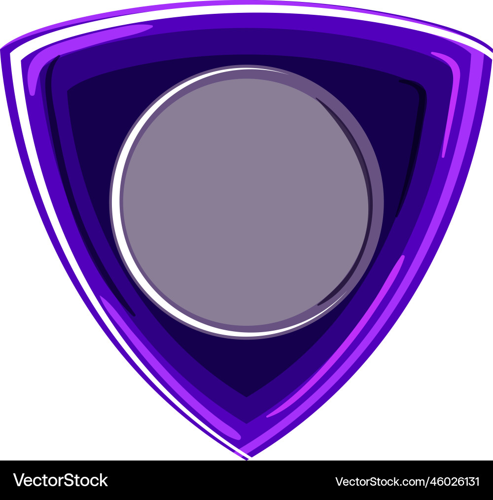 Rock guitar pick cartoon Royalty Free Vector Image