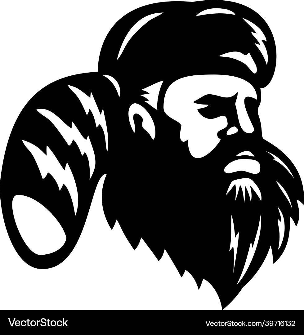 American mountain man frontiersman explorer Vector Image