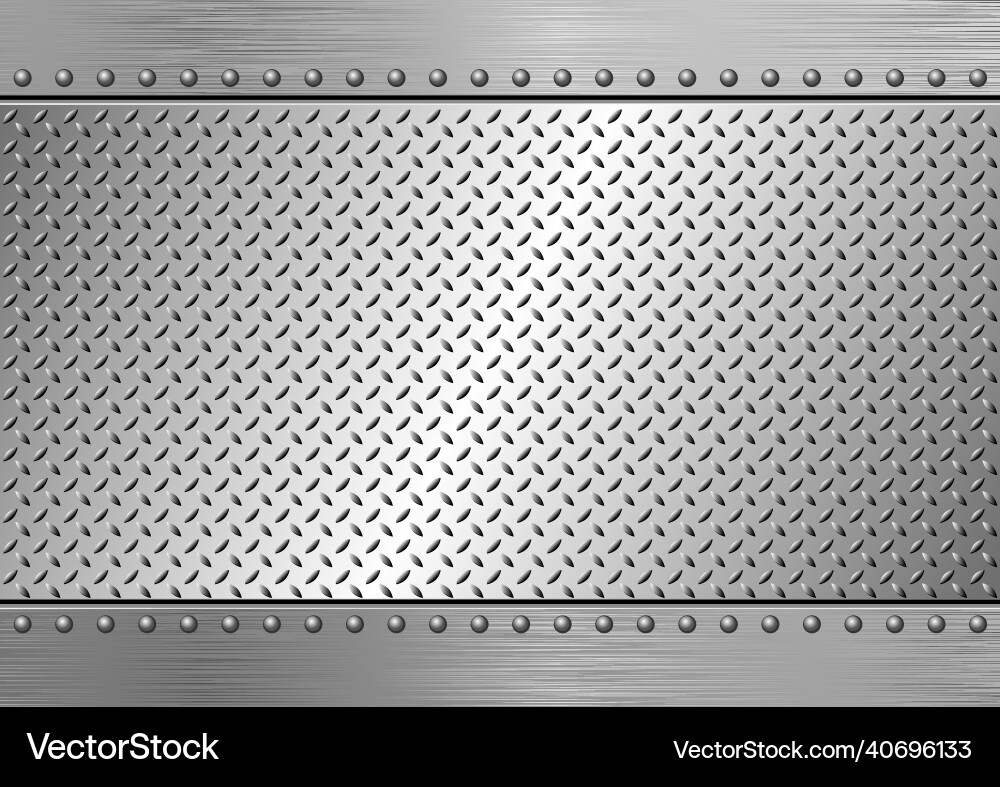 Checker plate Royalty Free Vector Image - VectorStock