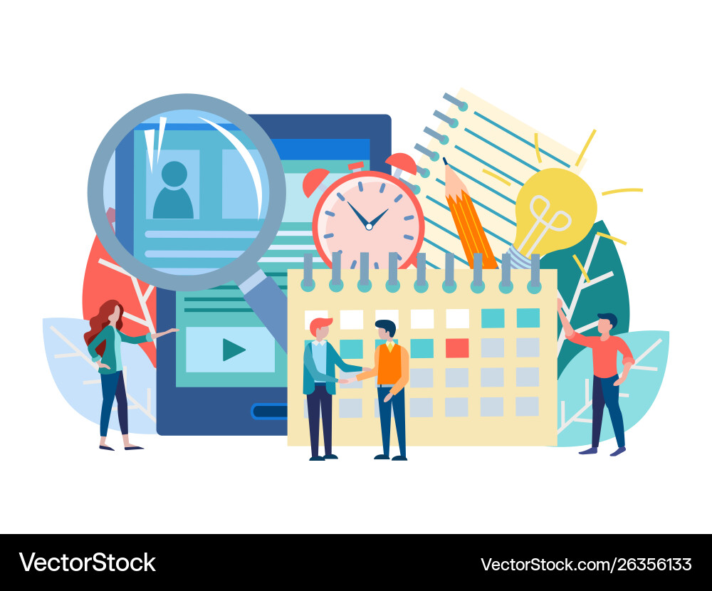 Recruiting concept Royalty Free Vector Image - VectorStock