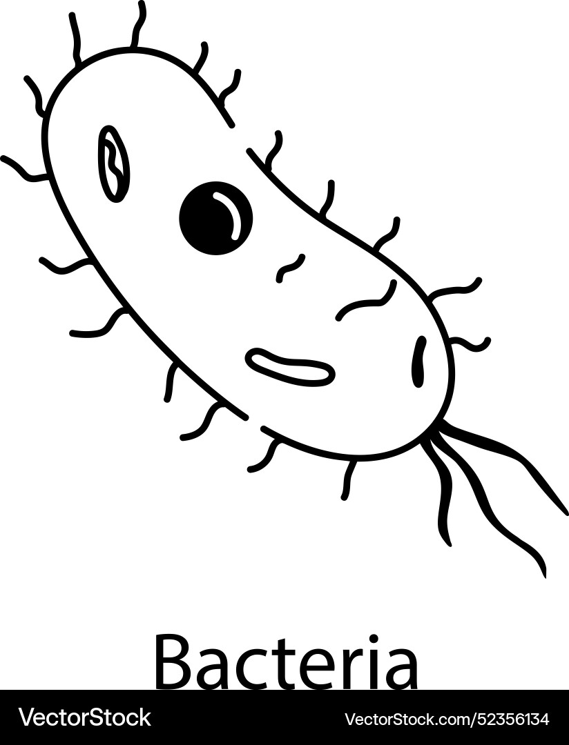 Bacteria Royalty Free Vector Image - VectorStock