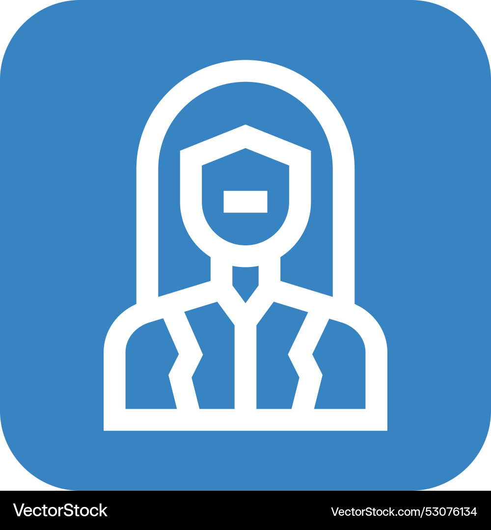 Female icon design Royalty Free Vector Image - VectorStock