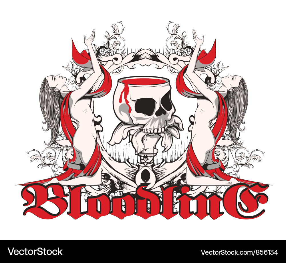 Gothic t-shirt design Royalty Free Vector Image
