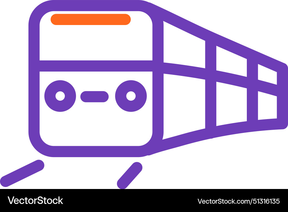 Modern purple bus icon design Royalty Free Vector Image