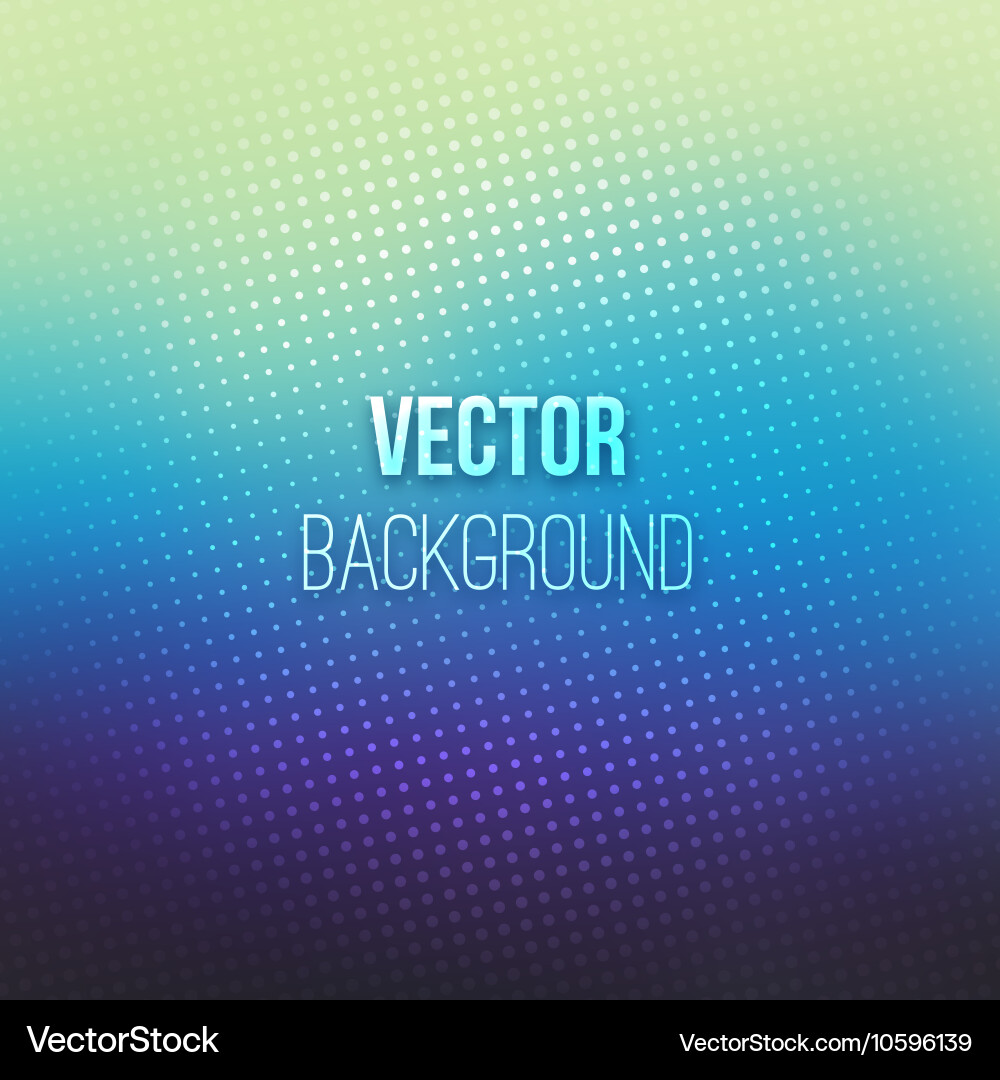 Blue Halftone Gradient Background Royalty Free Vector Image