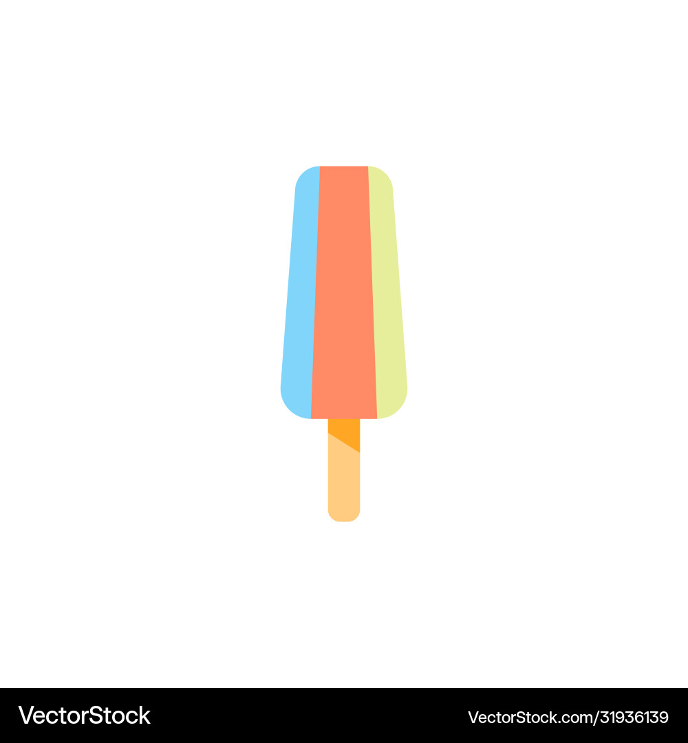 Eisstock Symbol Design Clipart Lizenzfreies Vektorbild