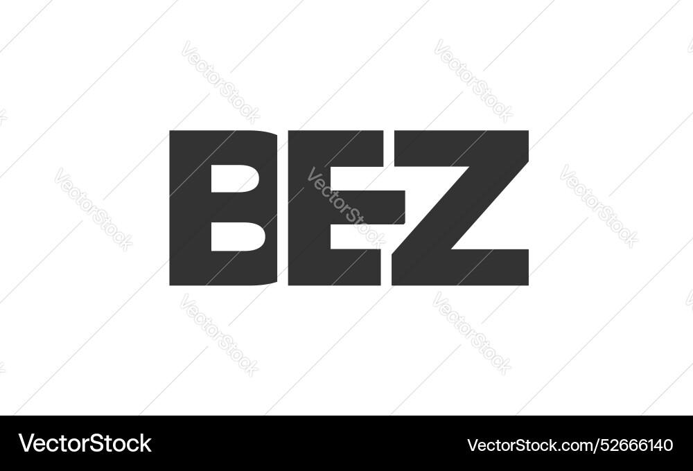 Logo design template with strong and modern Vector Image