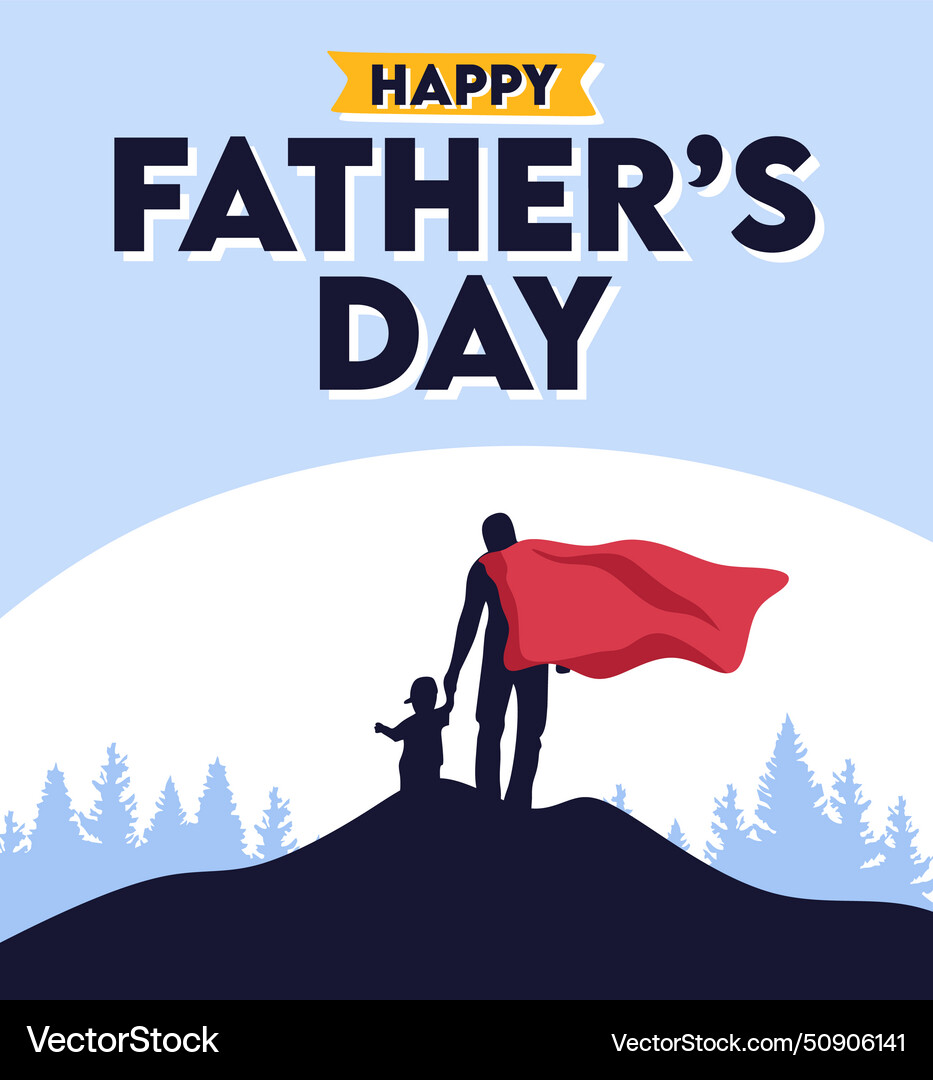 Happy fathers day for all dad Royalty Free Vector Image