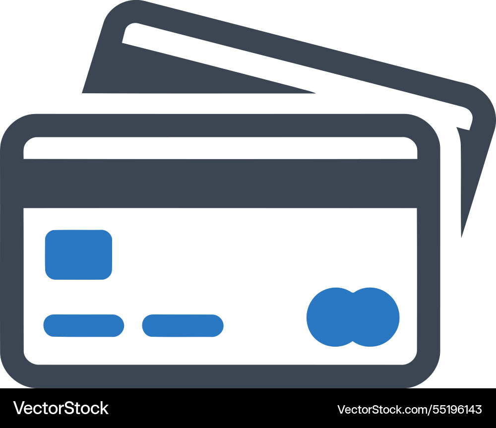 Payment cards icon Royalty Free Vector Image - VectorStock