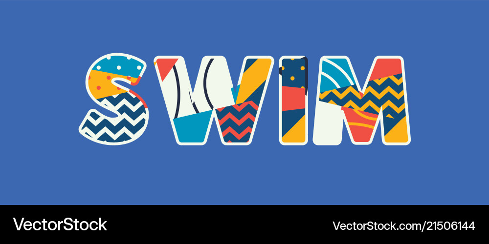 Swim Word Art Vector Images (over 290)