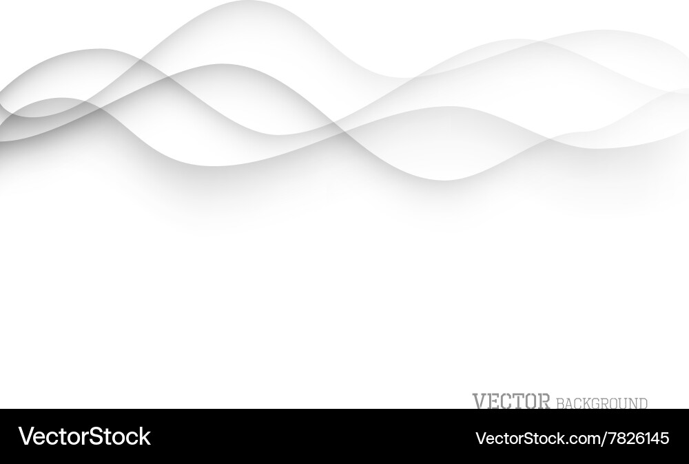 Subtle Wave Background Royalty Free Vector Image
