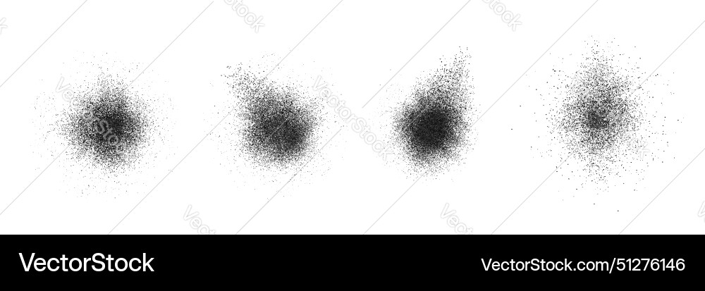 Abstract noise gradient shape with grain pattern Vector Image