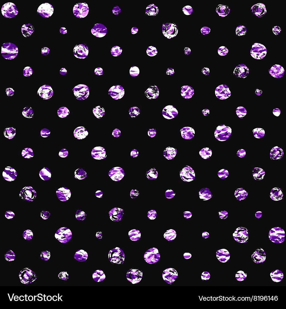 Purple Polka Dot Texture Royalty Free Vector Image