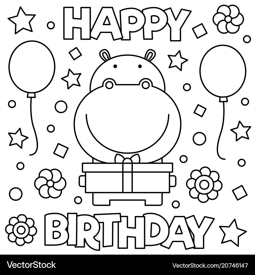 Coloring page Royalty Free Vector Image - VectorStock