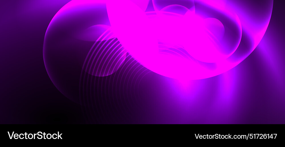 Shiny color neon glowing design Royalty Free Vector Image