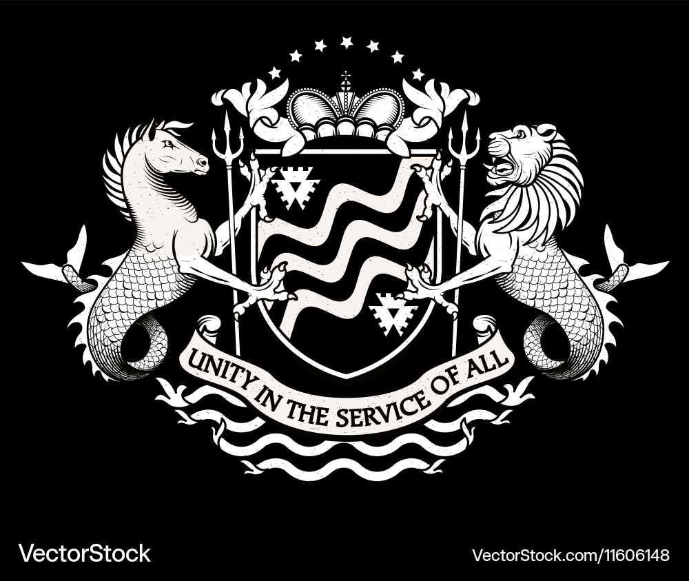 Coat of arms knight Royalty Free Vector Image - VectorStock