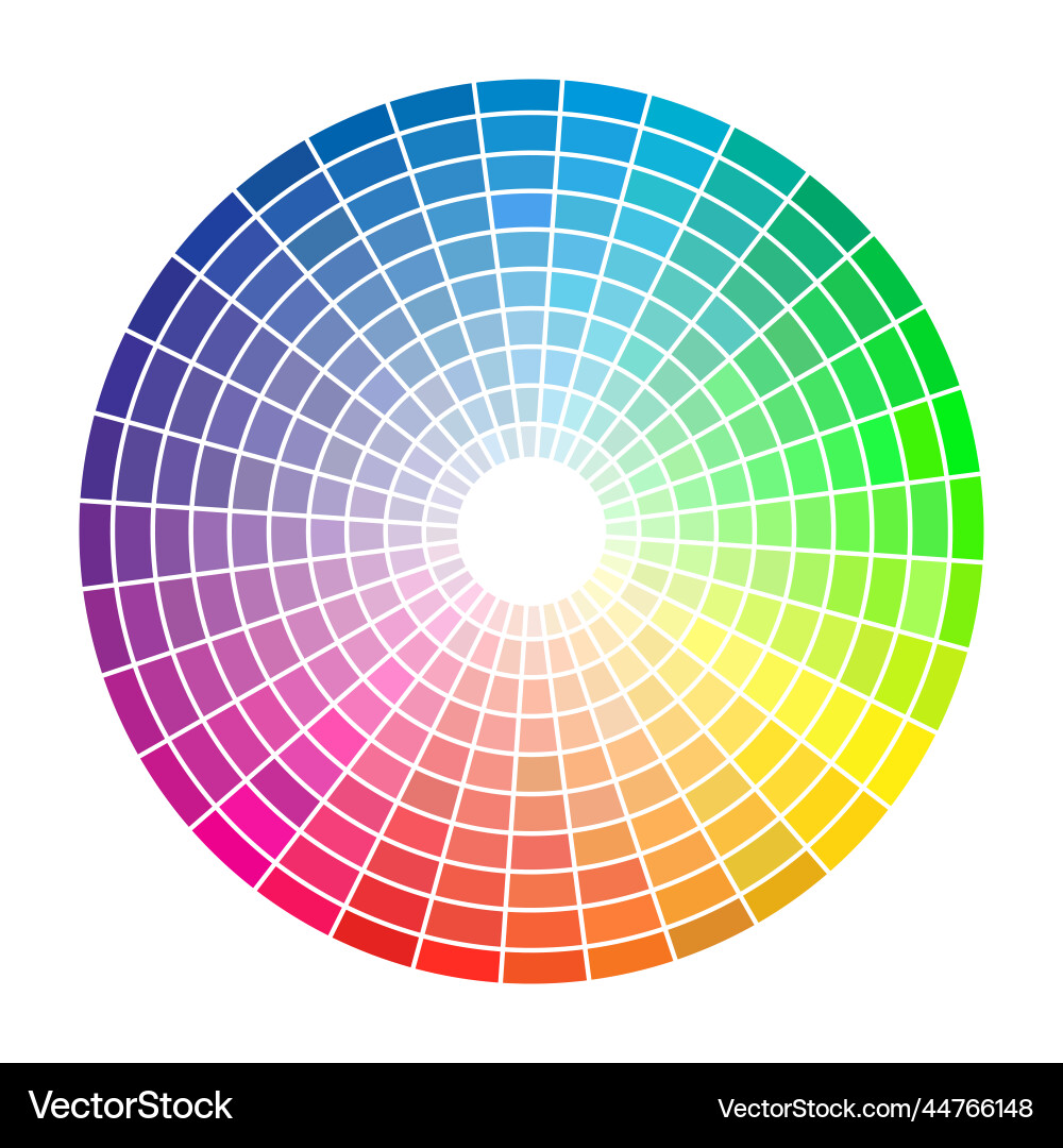Color Wheel - Full Spectrum Royalty Free Vector Image