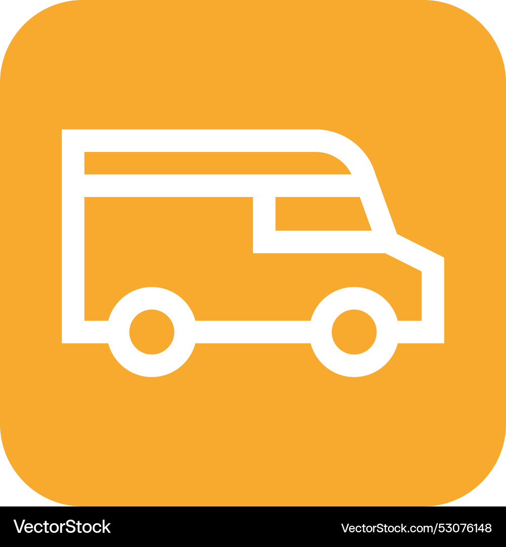 Delivery van icon design Royalty Free Vector Image