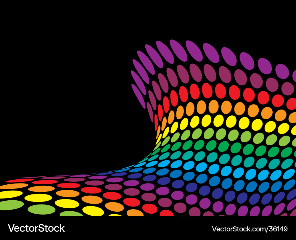 Rainbow splash Royalty Free Vector Image - VectorStock