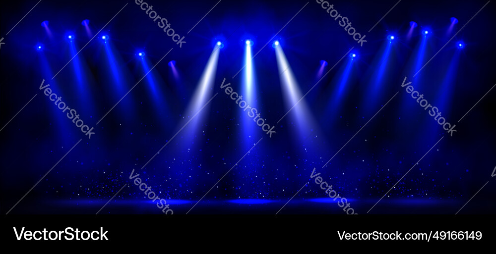 Stunning Stage Spotlight Royalty Free Vector Image