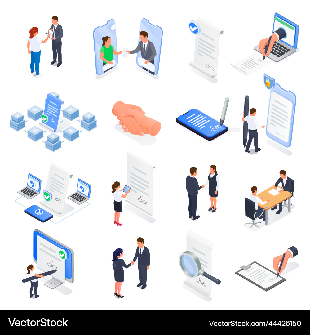 Smart Contract Icon Vector Images (over 4,100)