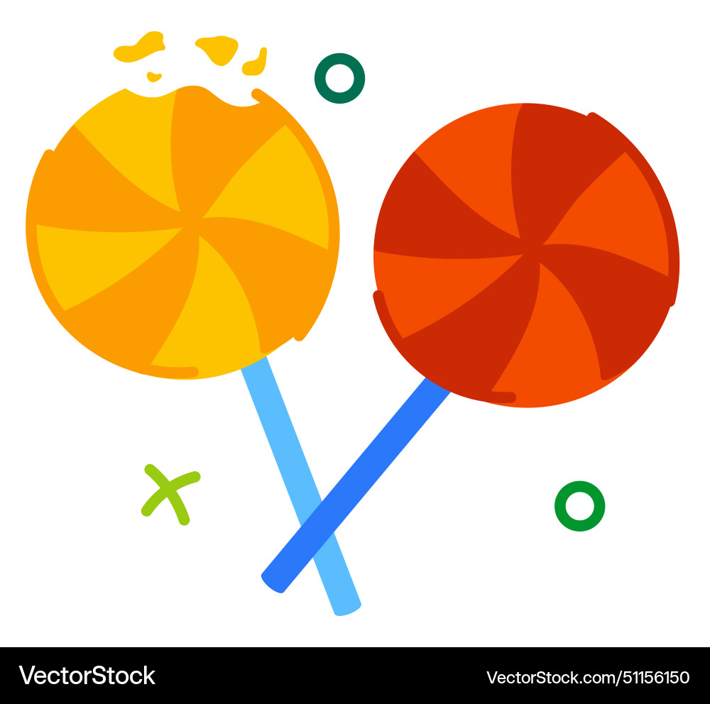 Lollipops Royalty Free Vector Image - VectorStock