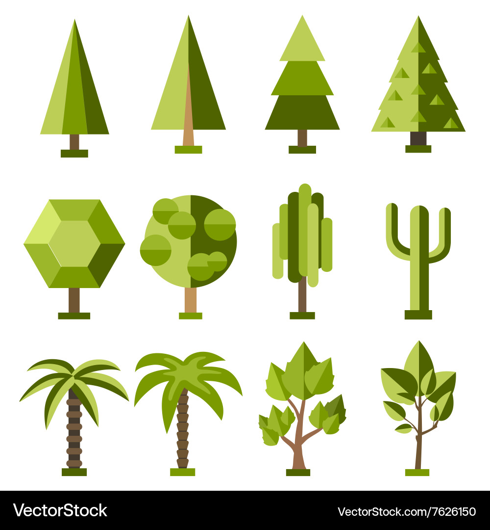 Stylized tree Royalty Free Vector Image - VectorStock