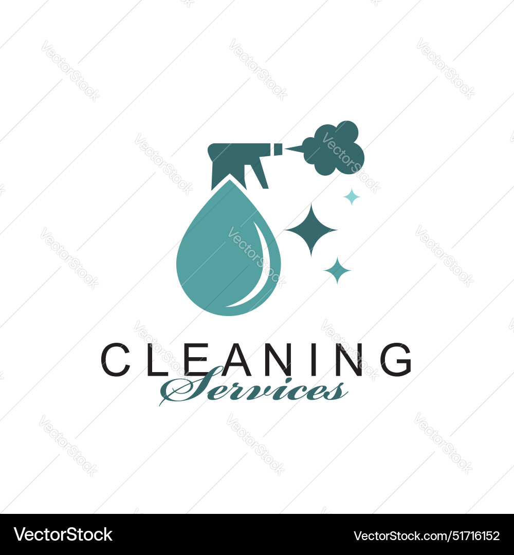 Cleaning service design Royalty Free Vector Image