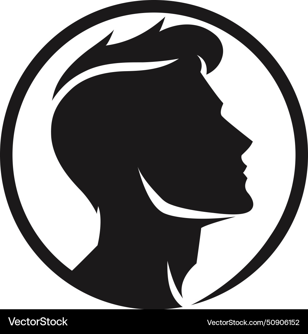 Man face Royalty Free Vector Image - VectorStock