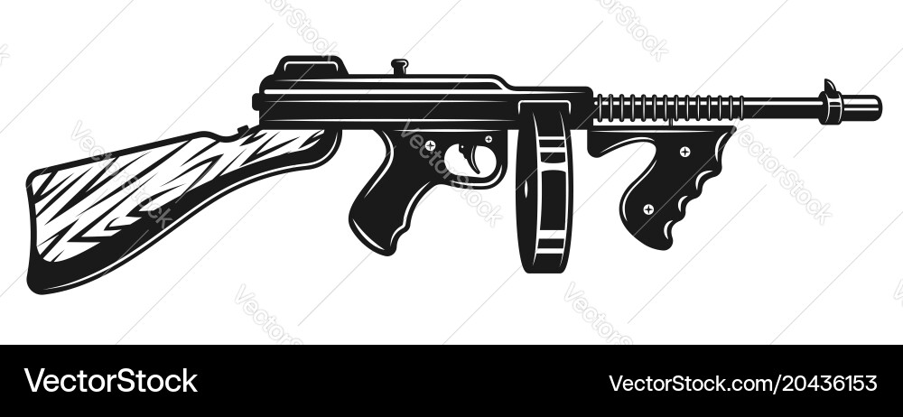 Tommy Gun Vector Images (over 580)