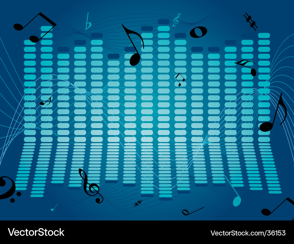 Music flow Royalty Free Vector Image - VectorStock