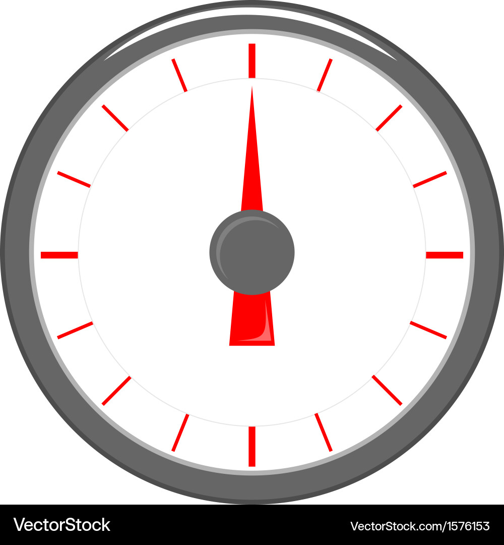 Speedometer Royalty Free Vector Image - VectorStock