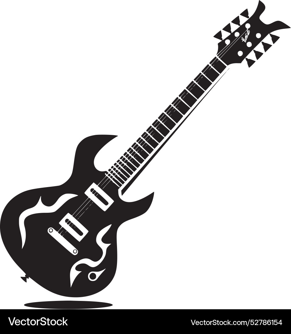Guitar Royalty Free Vector Image - VectorStock
