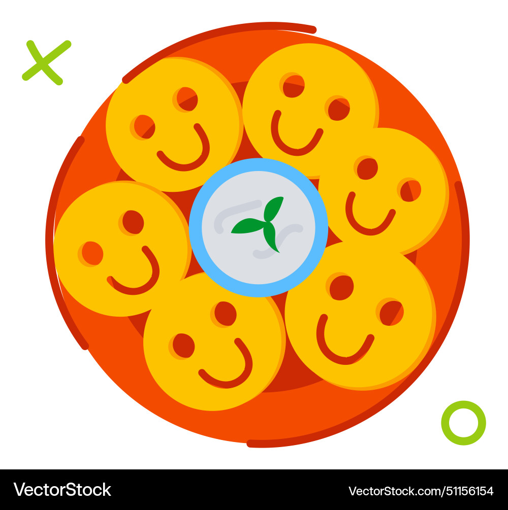 Potato smile Royalty Free Vector Image - VectorStock