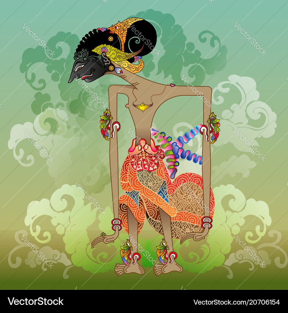 Puntadewa Royalty Free Vector Image - VectorStock