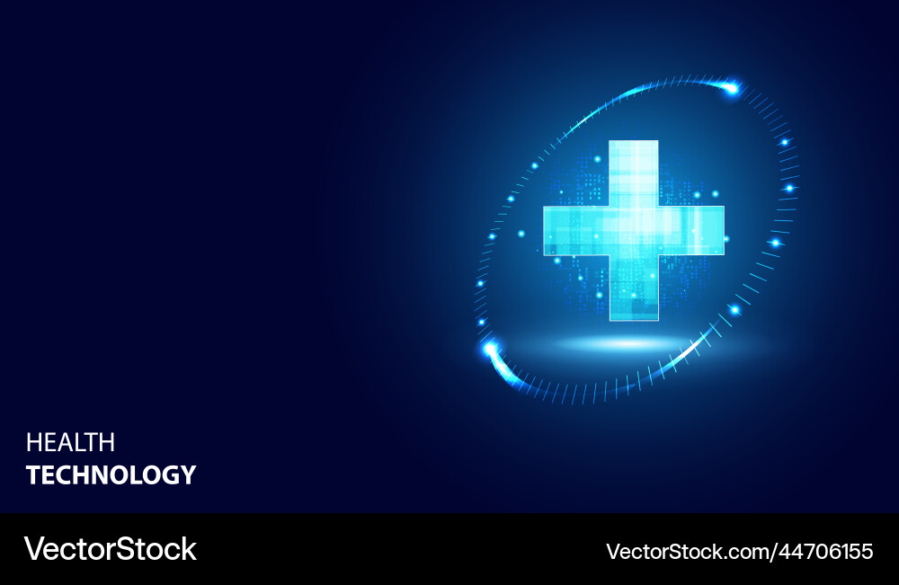 Abstract health science consist plus Royalty Free Vector