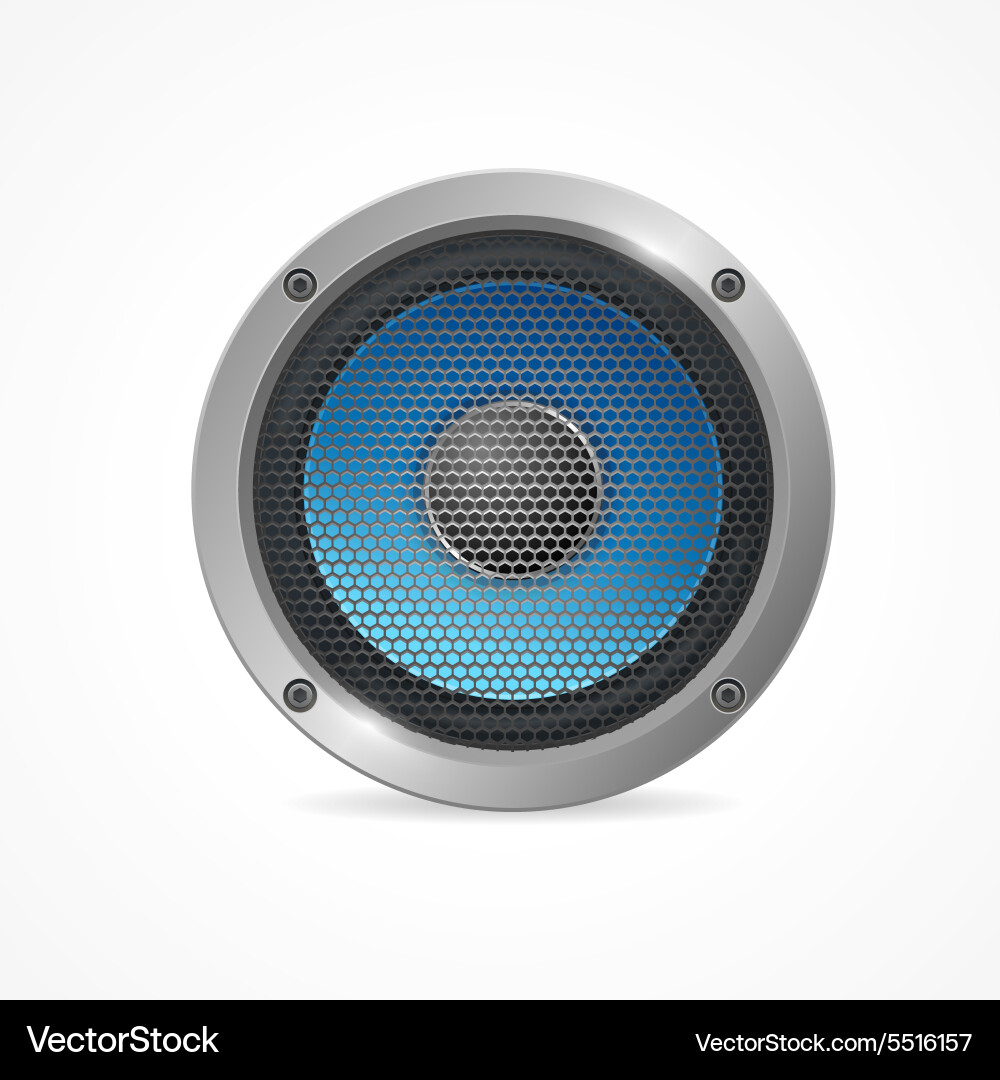 Audio speaker Royalty Free Vector Image - VectorStock