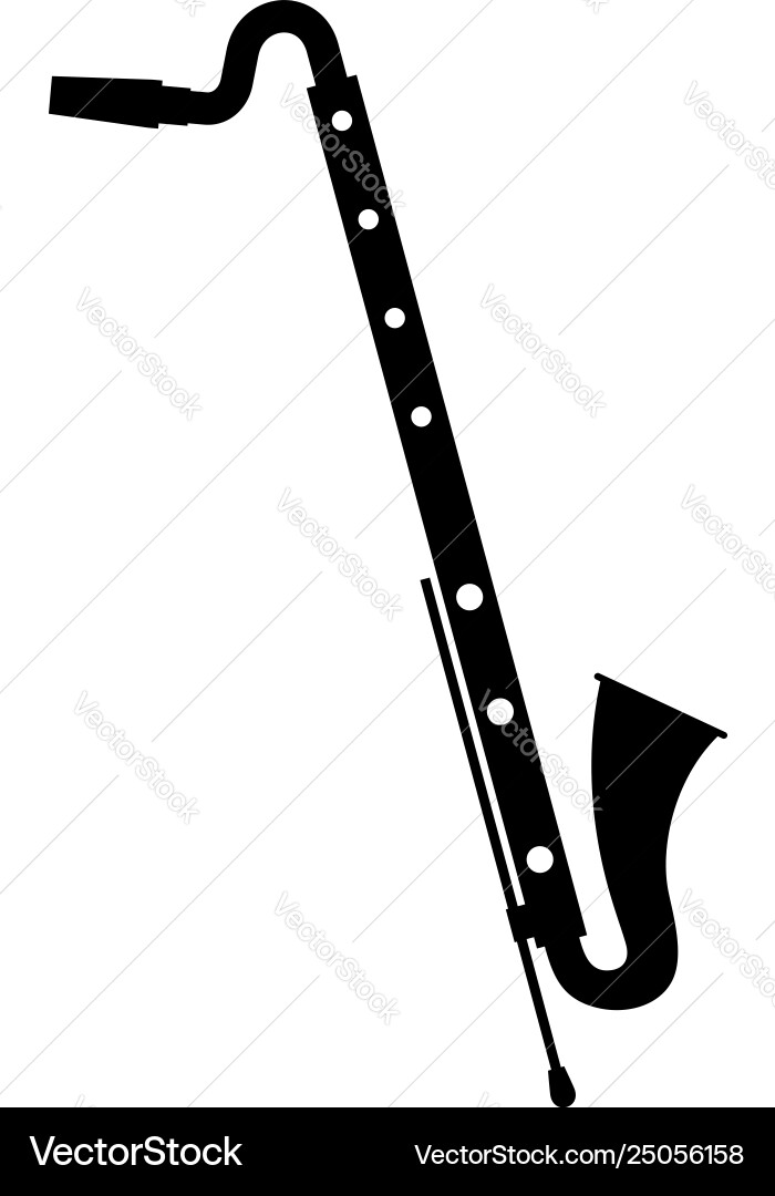 Bass clarinet icon Royalty Free Vector Image - VectorStock