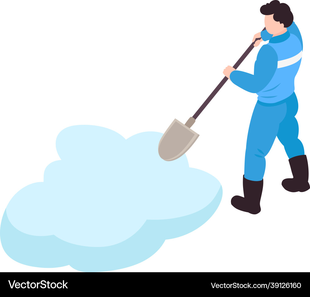 Cleaning street icon Royalty Free Vector Image