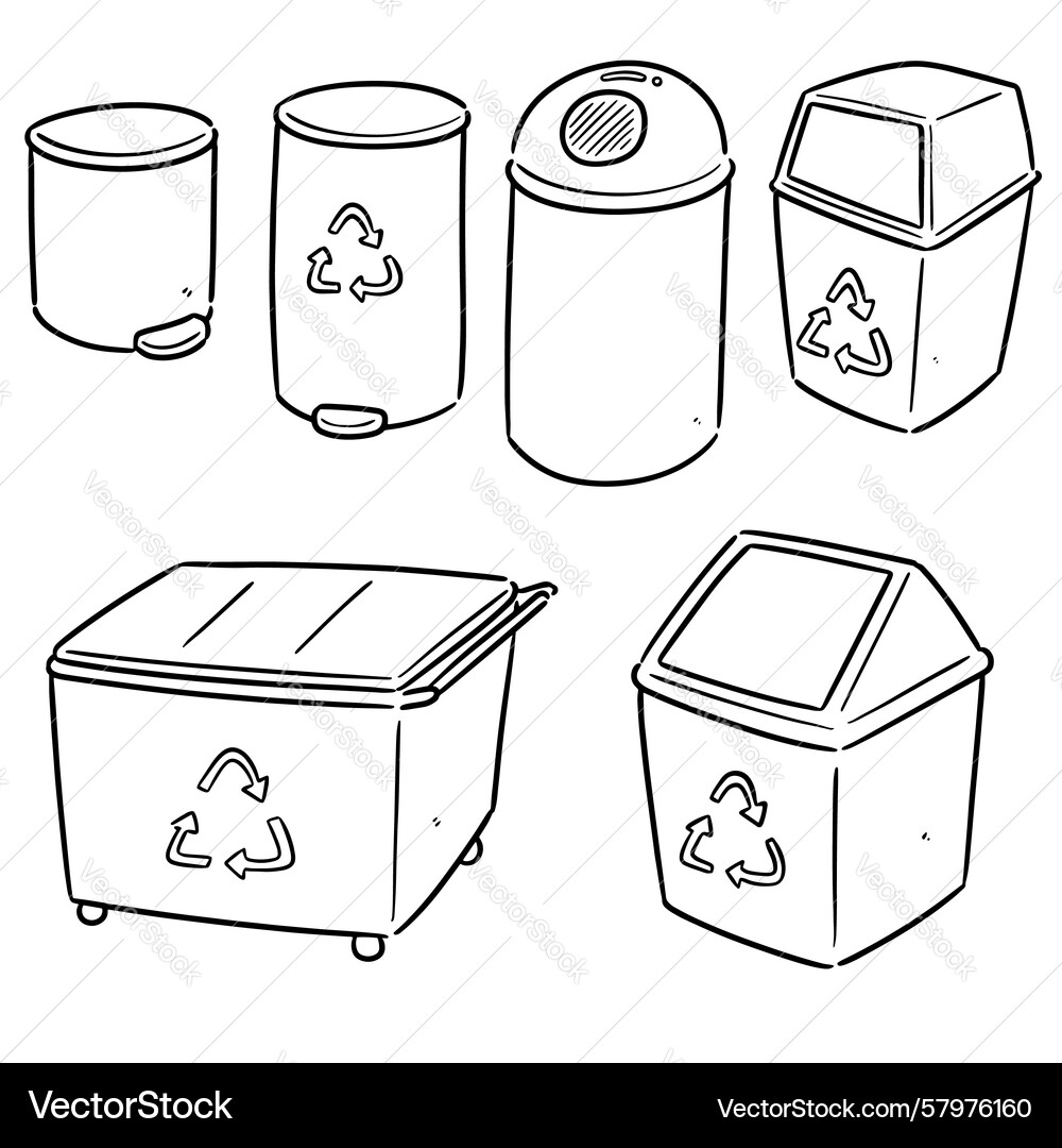 Sketch Drawing Recycling Vector Images (over 3,900)