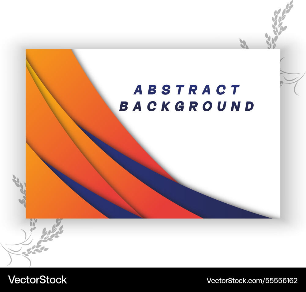 Abstract background template Royalty Free Vector Image