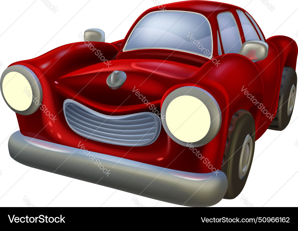Cartoon car Royalty Free Vector Image - VectorStock