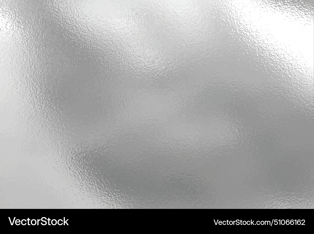 Silver foil texture background Royalty Free Vector Image