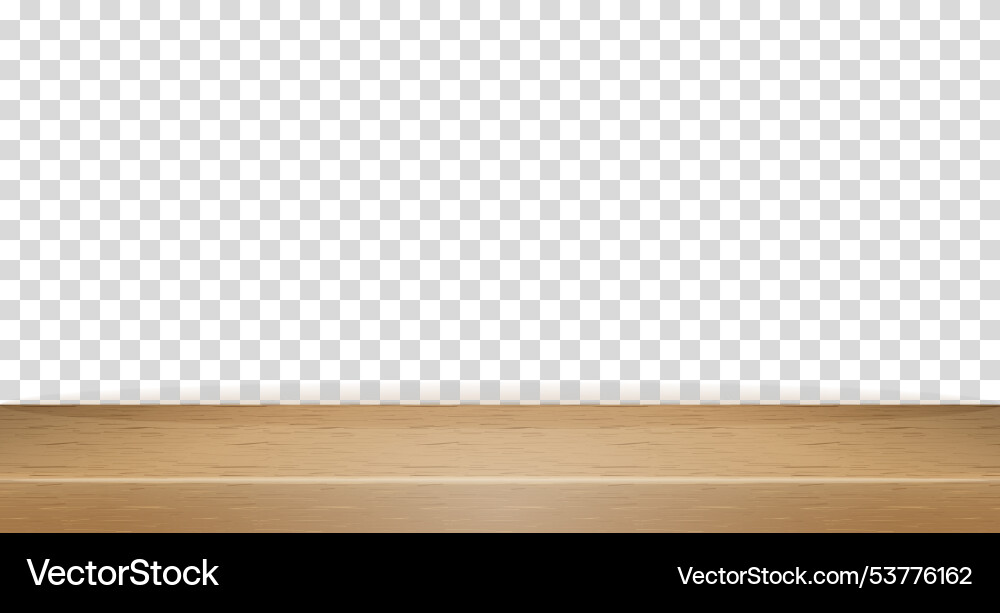 Wooden top studio room scene backdrop Royalty Free Vector