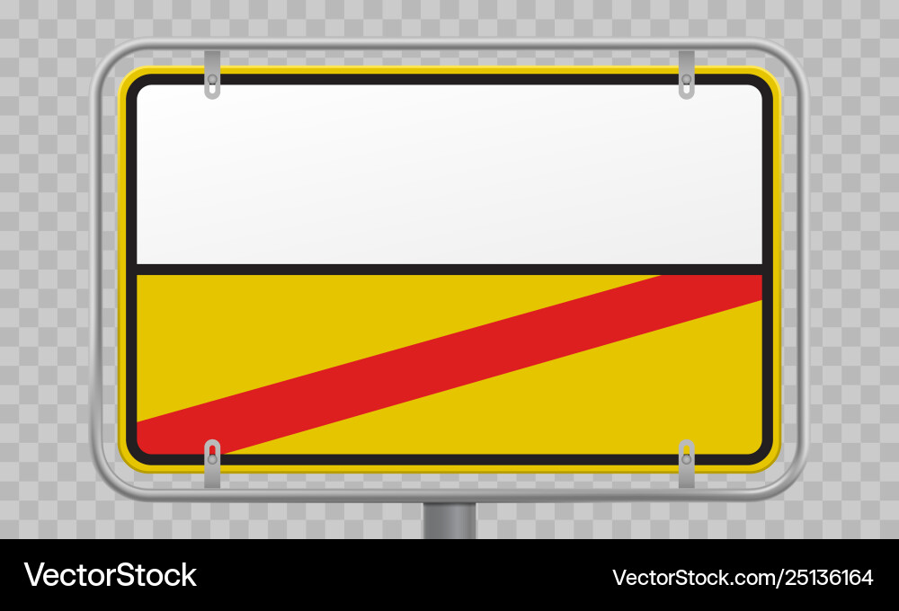 Road sign city limit and town entry exit Vector Image